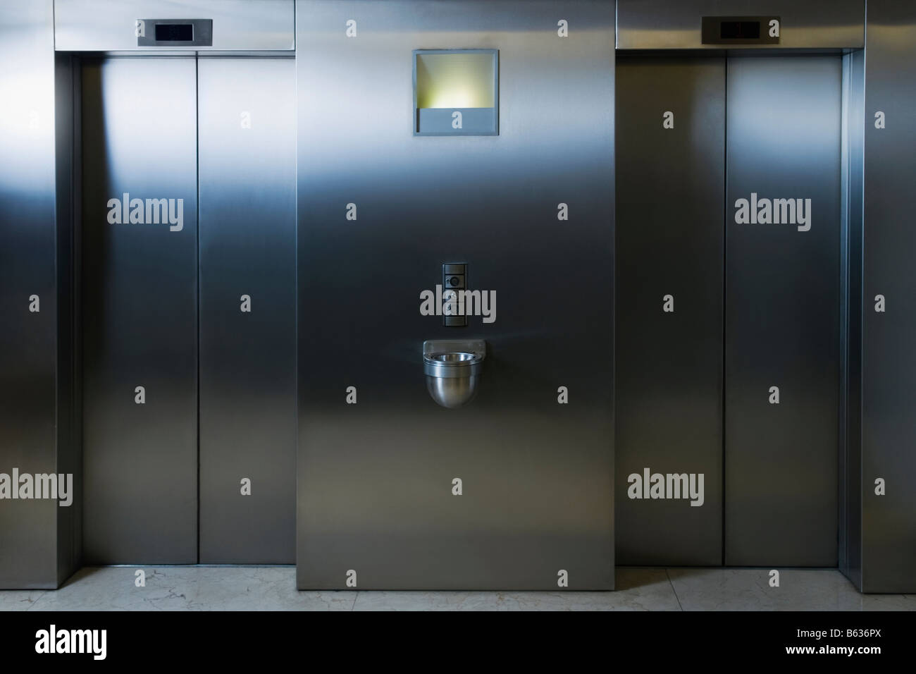 Doorways of elevators Stock Photo - Alamy