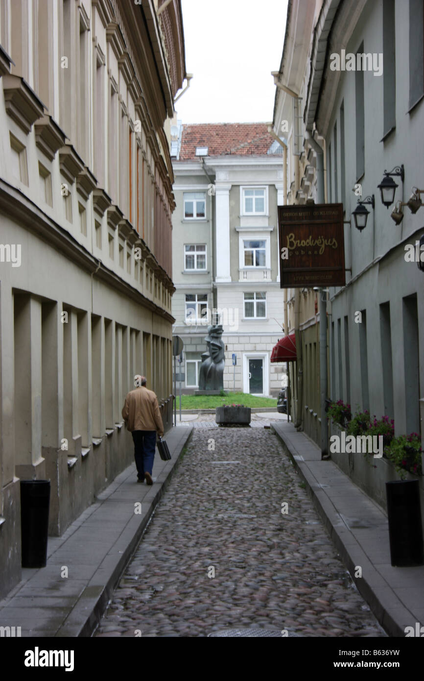 Old town, Vilnius, Lithuania Stock Photo - Alamy