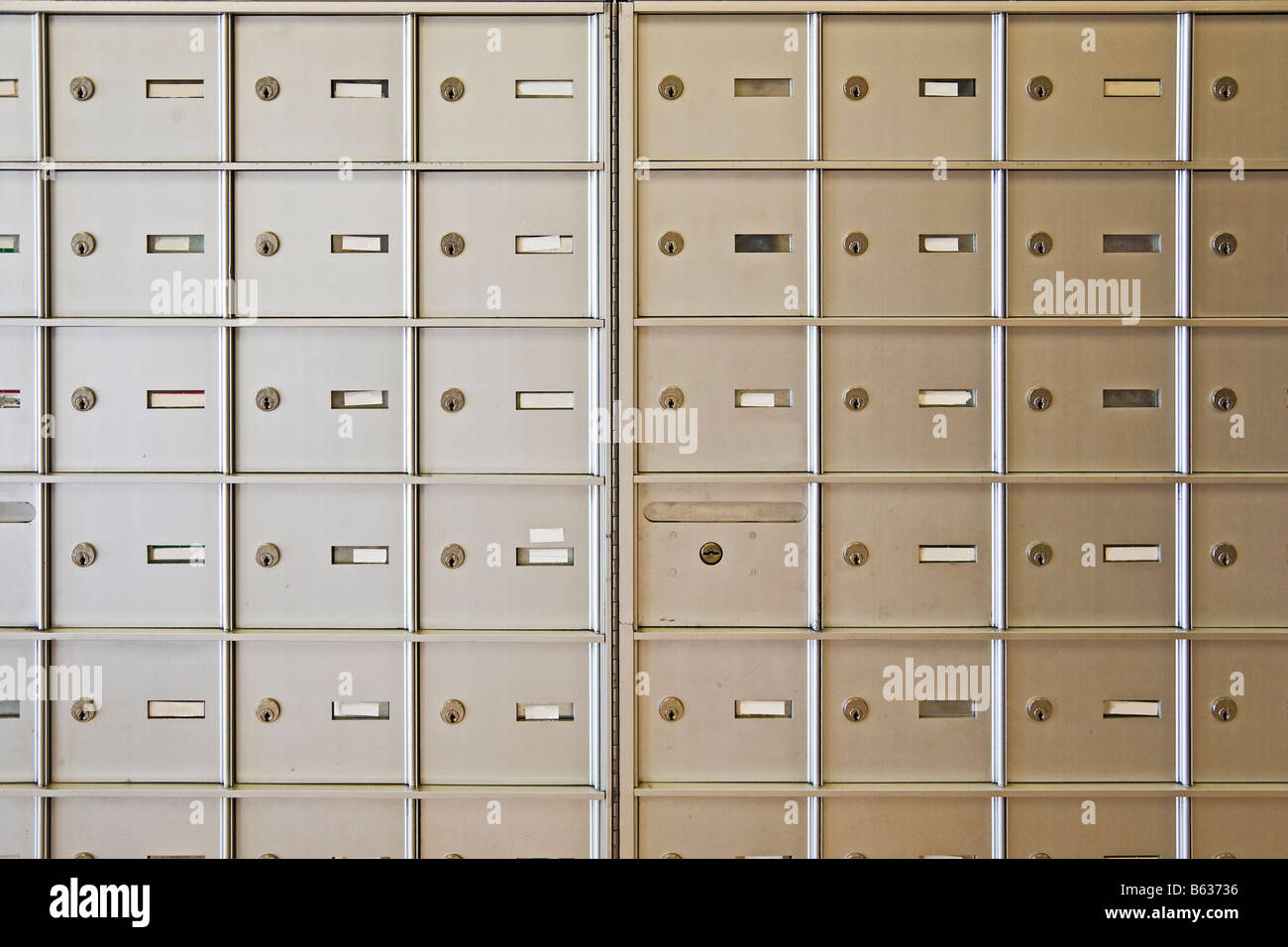 Tenant boxes hi-res stock photography and images - Alamy