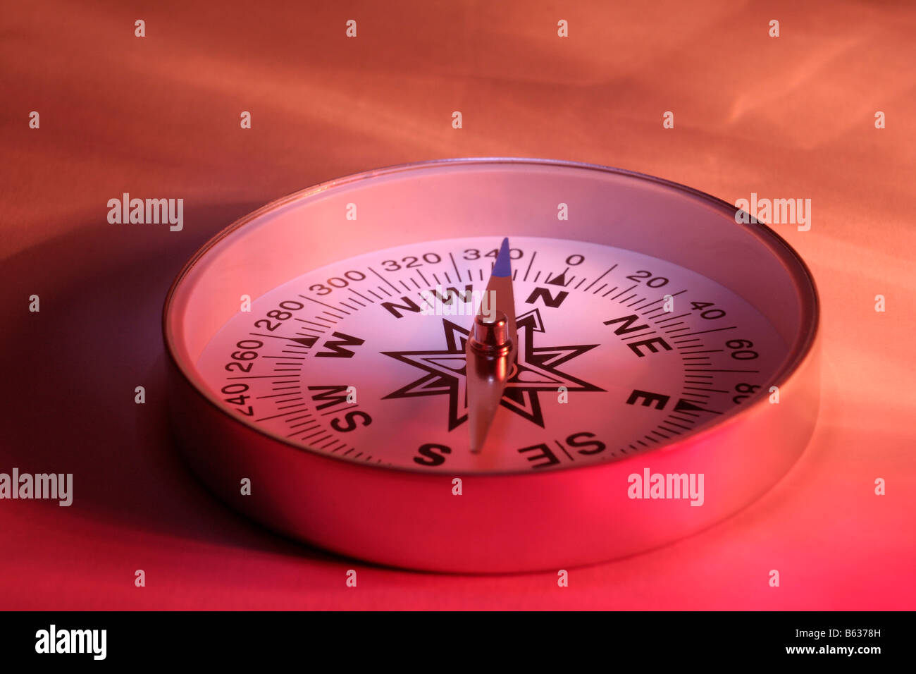 Compass needle pointing north hi-res stock photography and images - Alamy