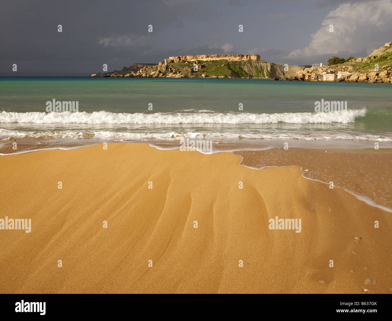 Malta Golden Bay High Resolution Stock Photography and Images - Alamy