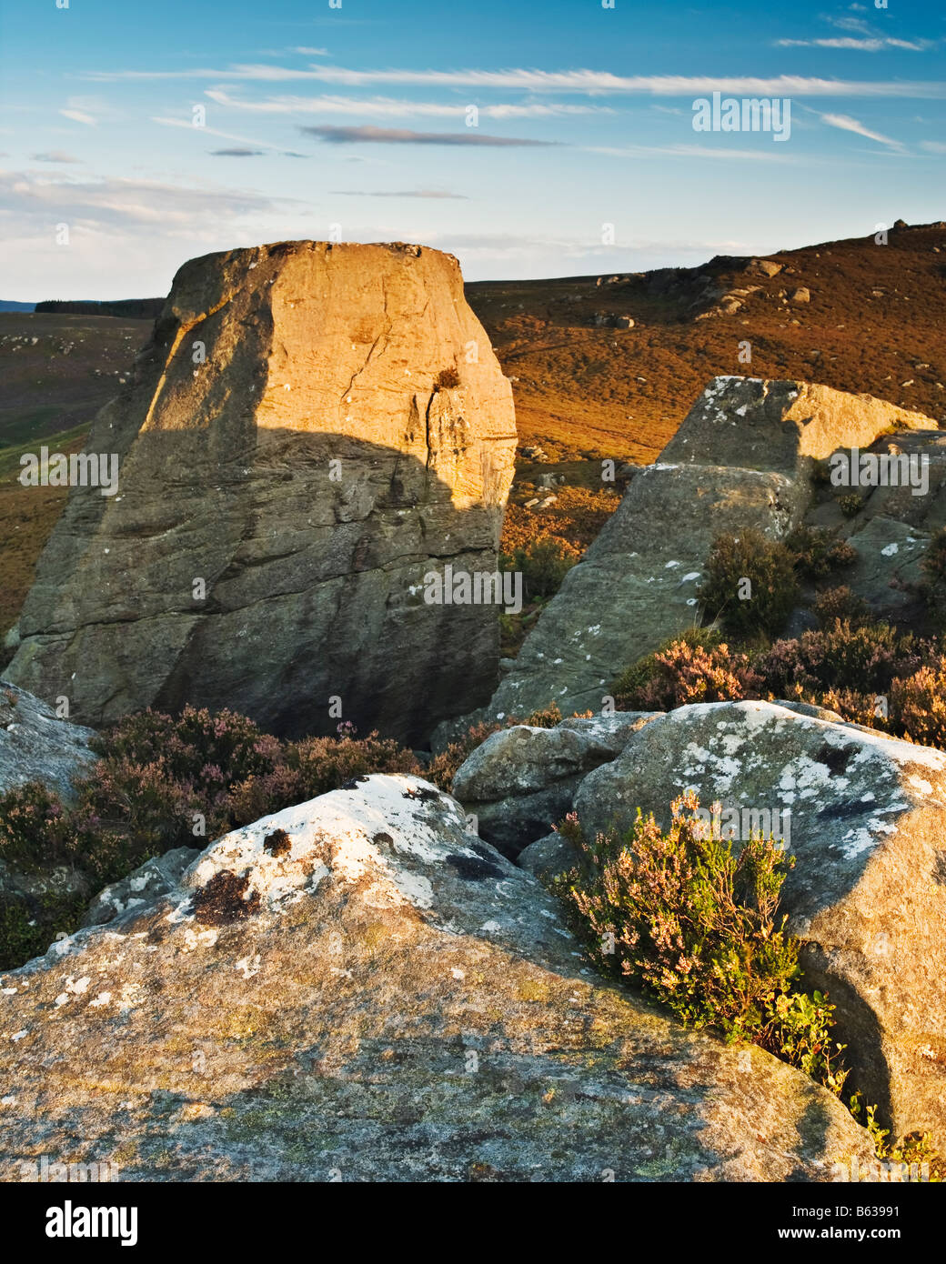 The Drake Stone a massive sandstone boulder near the village of ...