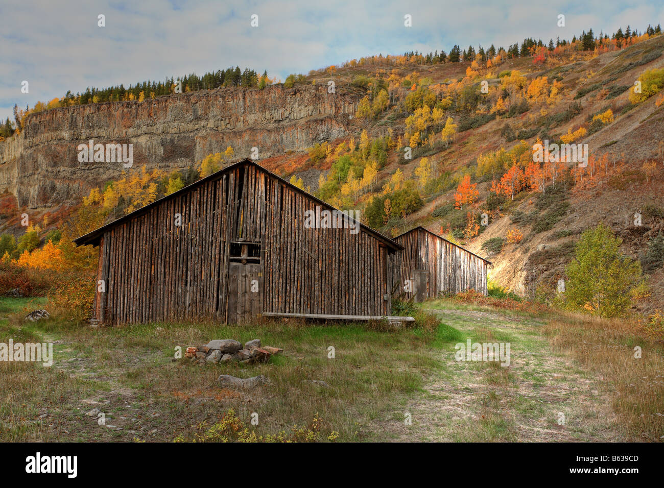 Native village in Northern British Columbia Stock Photo - Alamy