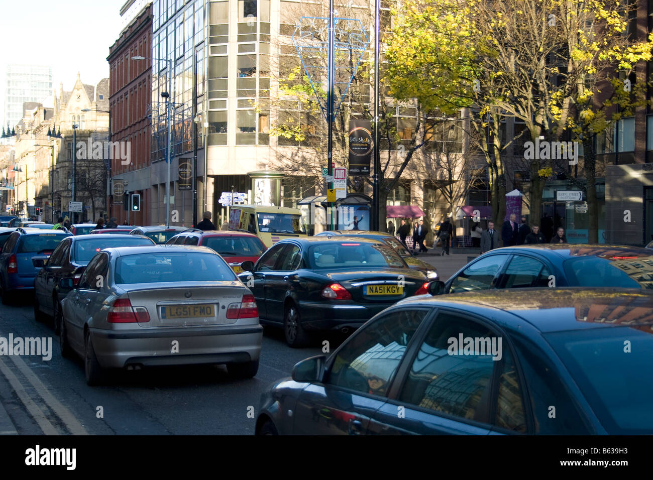 Traffic Jam Manchester Stock Photos & Traffic Jam Manchester Stock ...