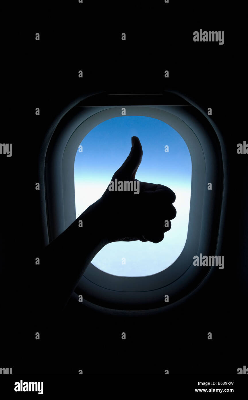 Airplane thumbs hi-res stock photography and images - Alamy