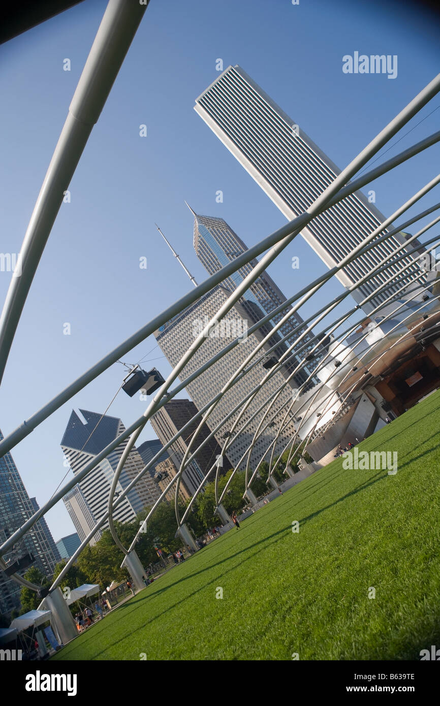 Amphitheater amphitheatre architecture chicago hi-res stock photography ...