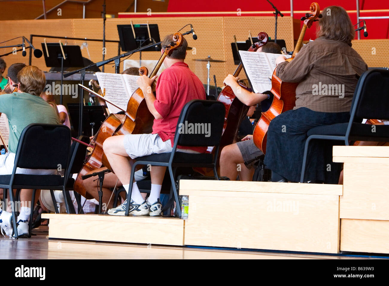 Classical concert in auditorium hi-res stock photography and images - Alamy