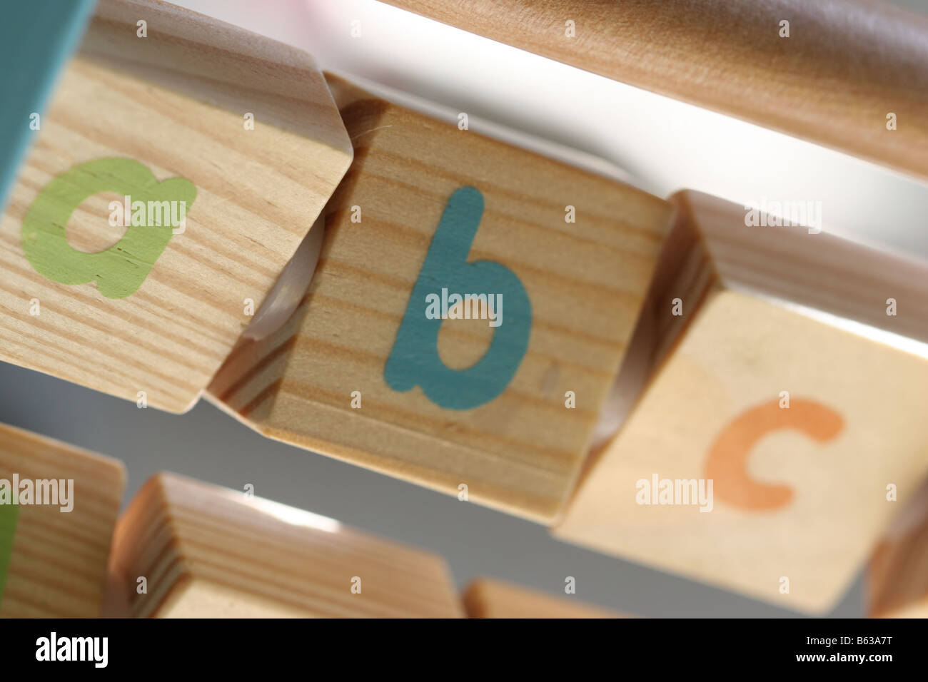 Painted alphabet letters hi-res stock photography and images - Alamy