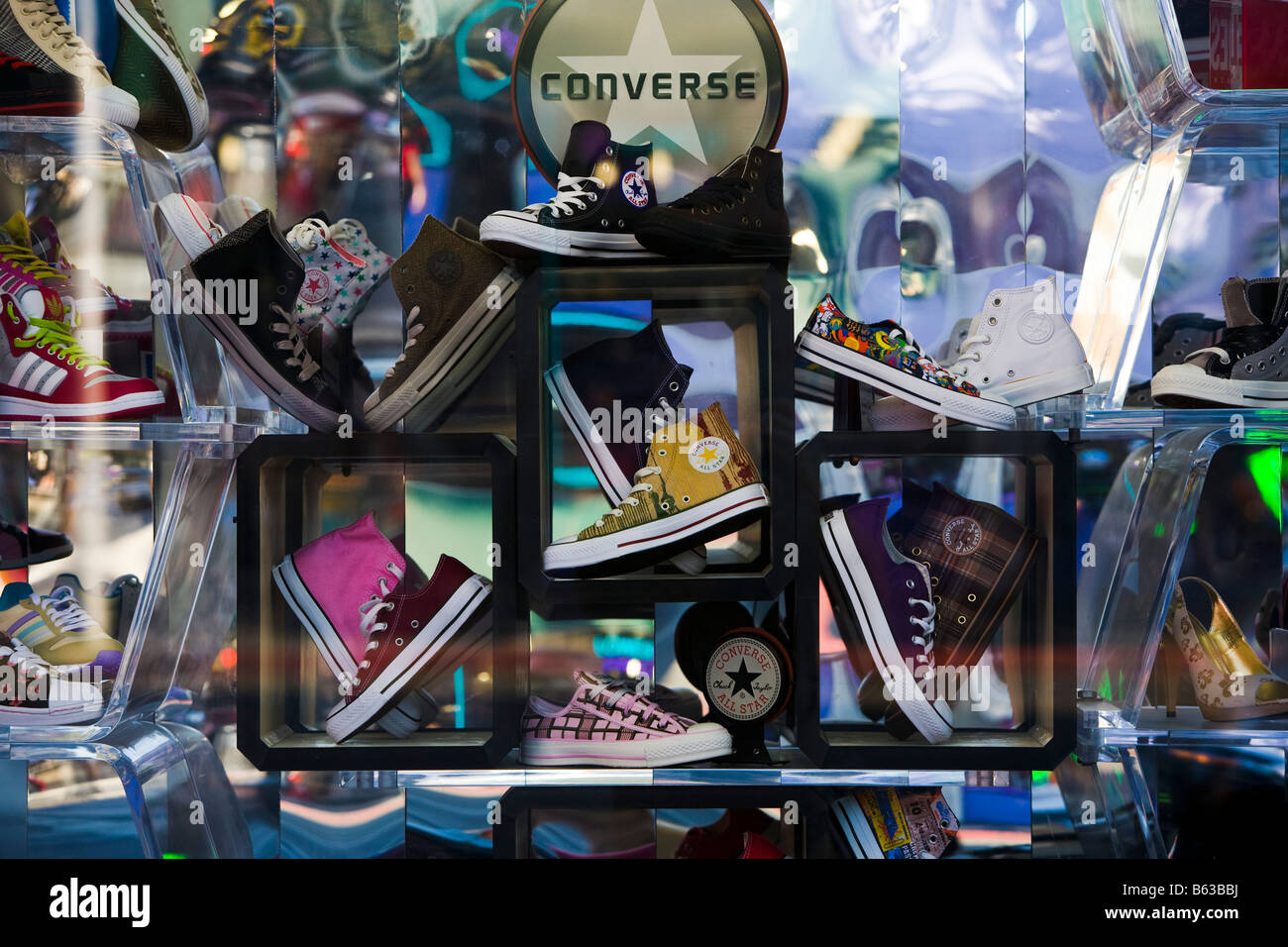 Sneaker display hi-res stock photography and images - Alamy