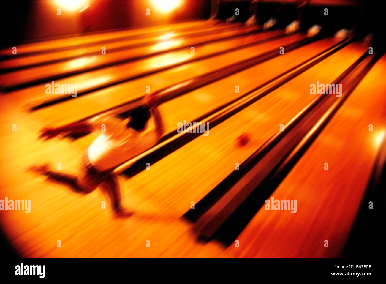 Rear view of a man throwing hi-res stock photography and images - Alamy