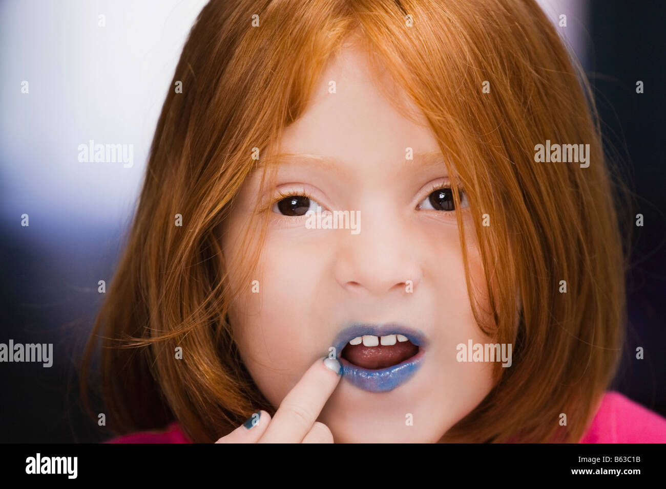 Lipstick children hi-res stock photography and images - Alamy