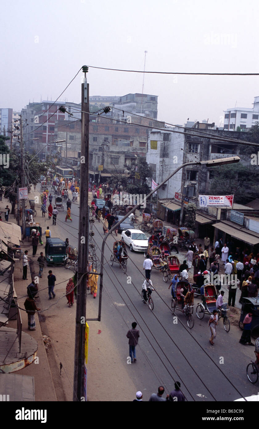 In the Kamlapur district of Dhaka in the North-East of the capital: the ...
