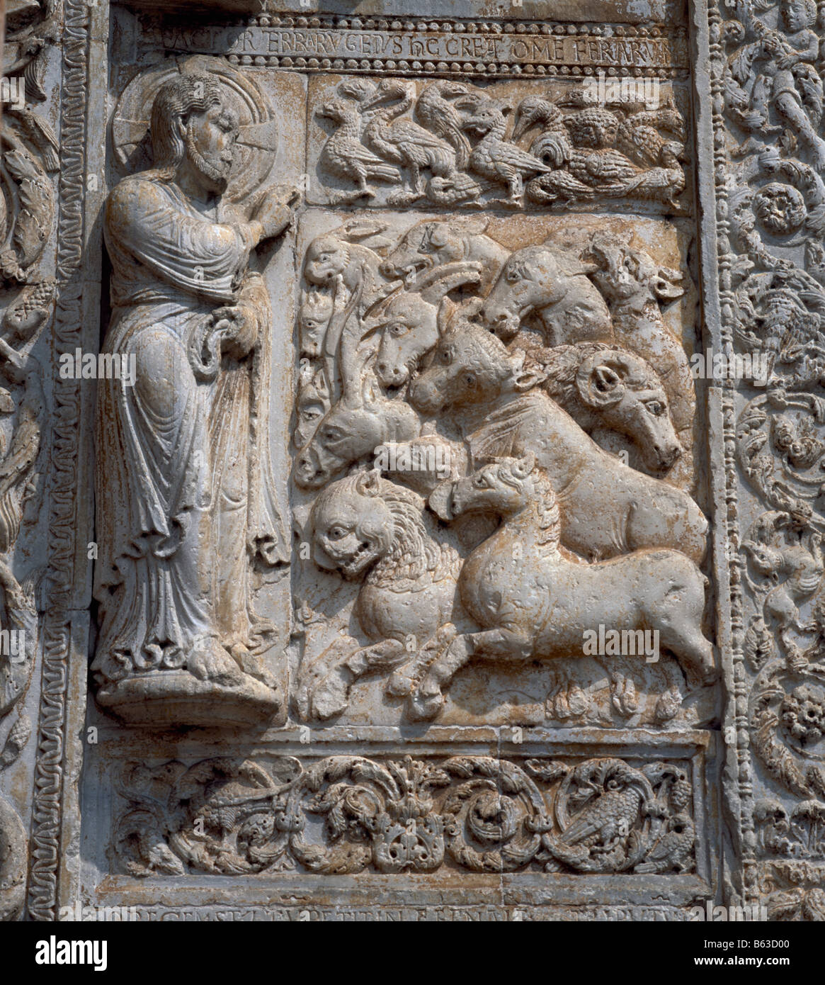 Verona, San Zeno Creation Stock Photo - Alamy