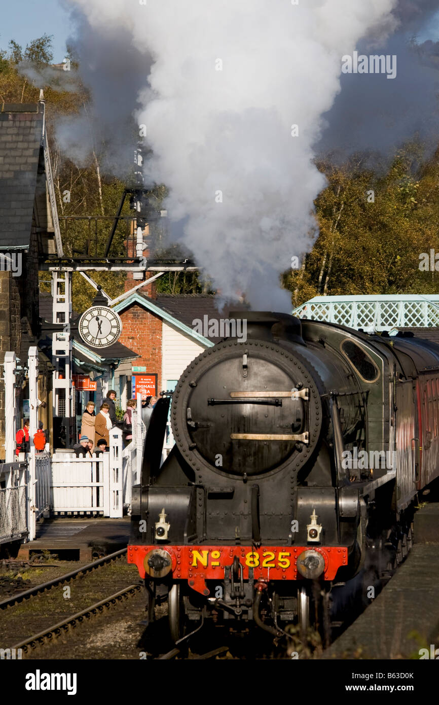 Grosmont Railway Station, Whitby, North Yorkshire Moors Railway, UK ...
