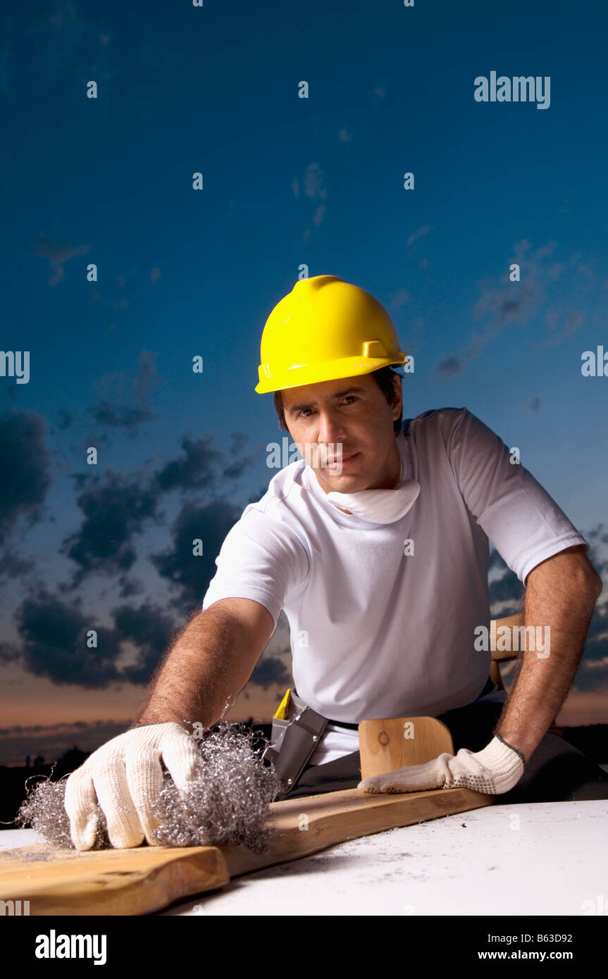Portrait professional male carpenter hi-res stock photography and ...