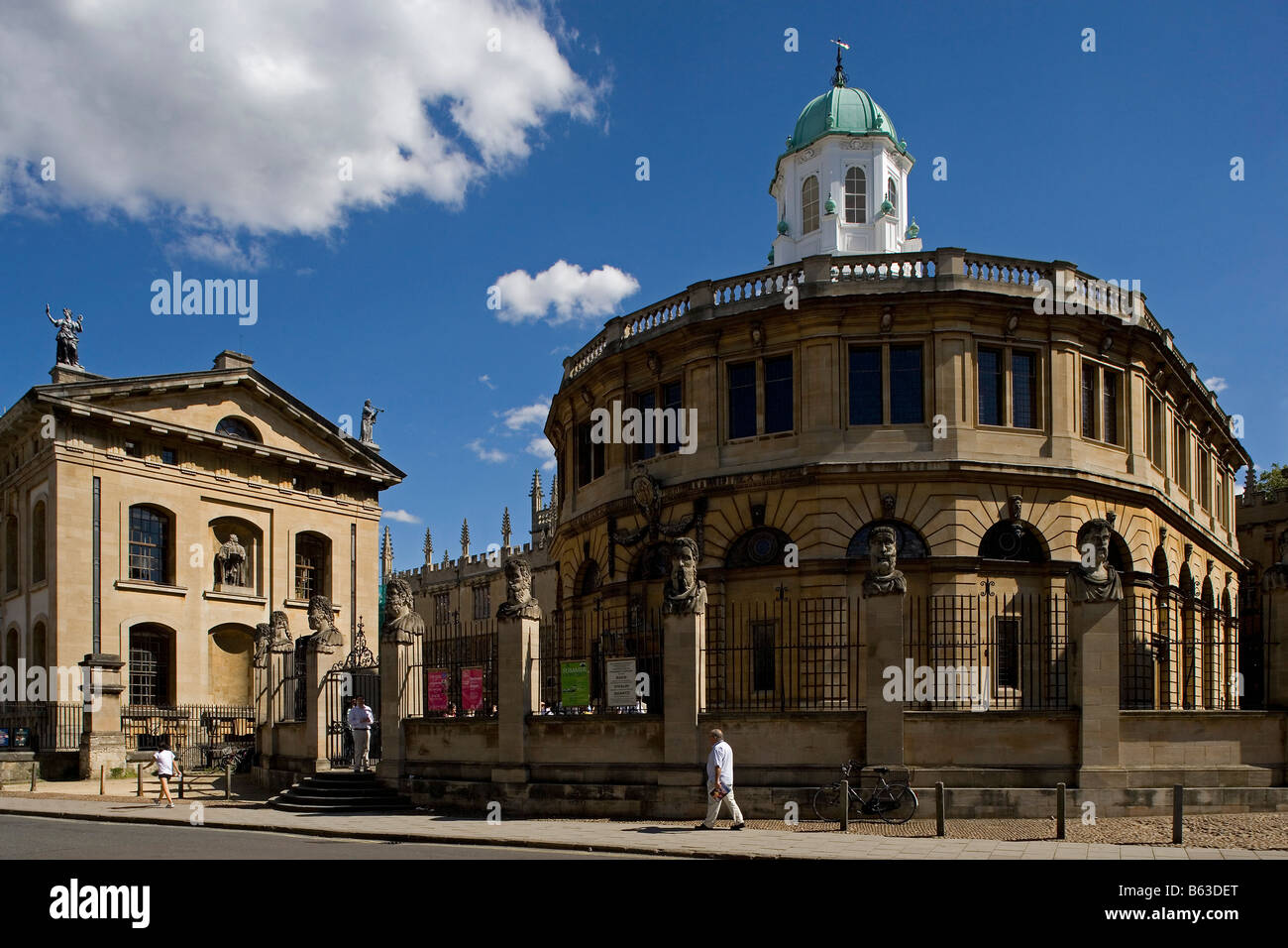 Oxford Sheldonian Theatre Oxfordshire the Midlands UK United Kingdom ...