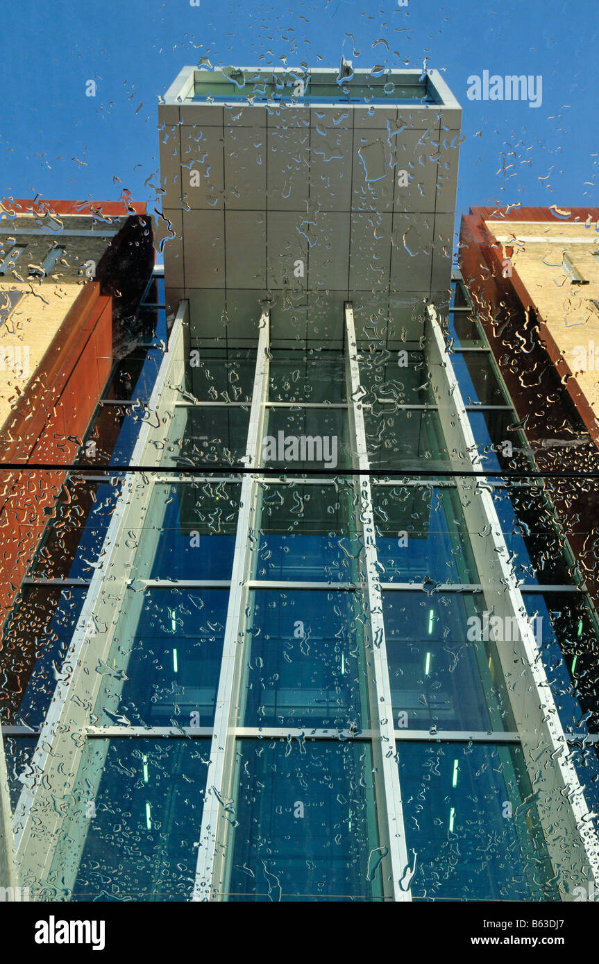 gateshead baltic arts centre view from the public entranceway through ...