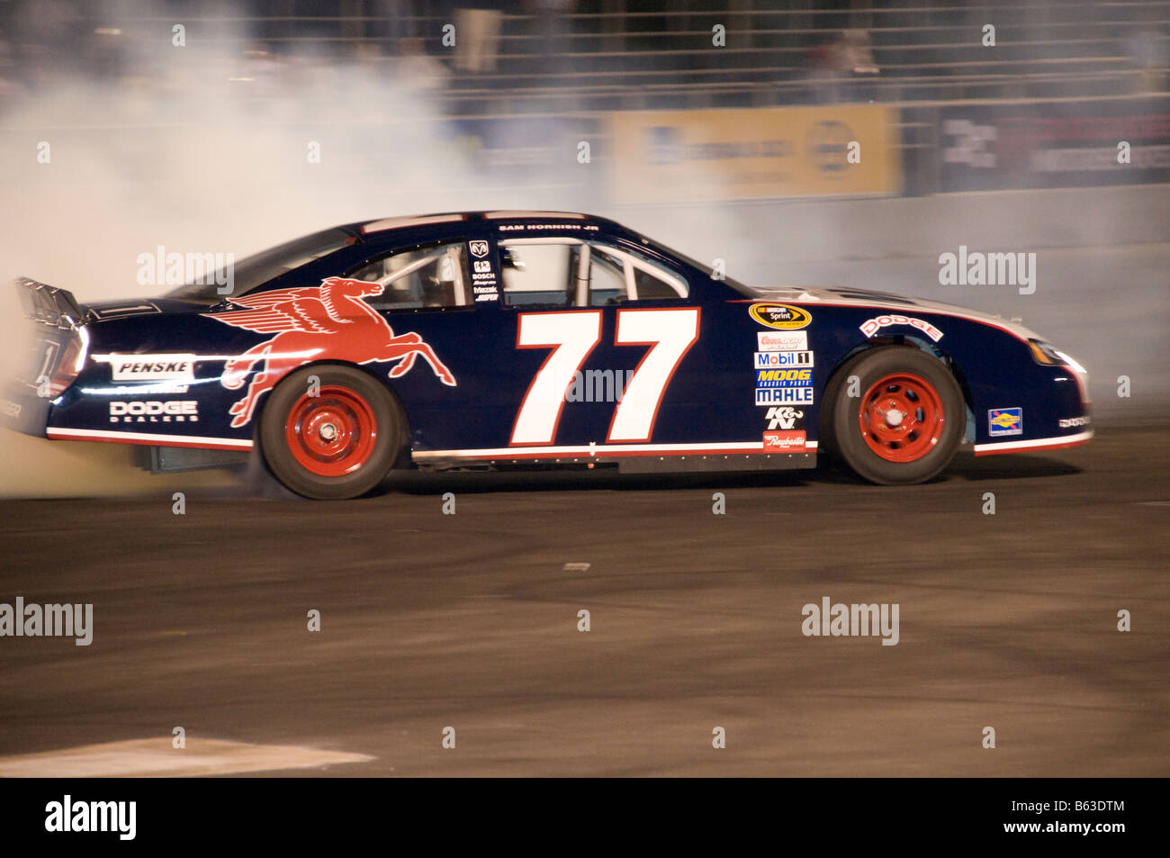 Dodge Charger Nº77 Nascar Sam Hornisch Jr. Mobil 1 Stock Photo - Alamy