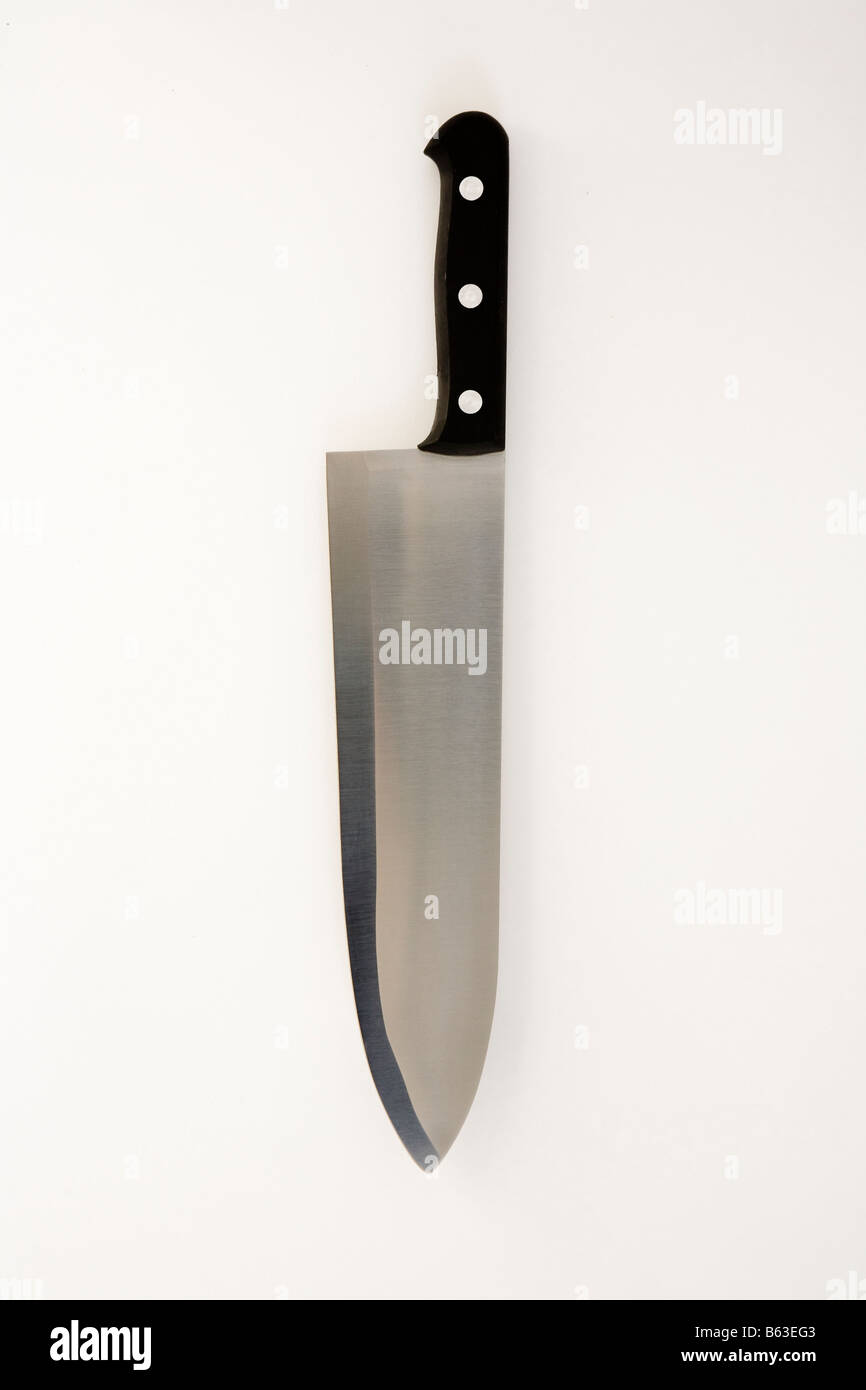 Large butchers knife hi-res stock photography and images - Alamy