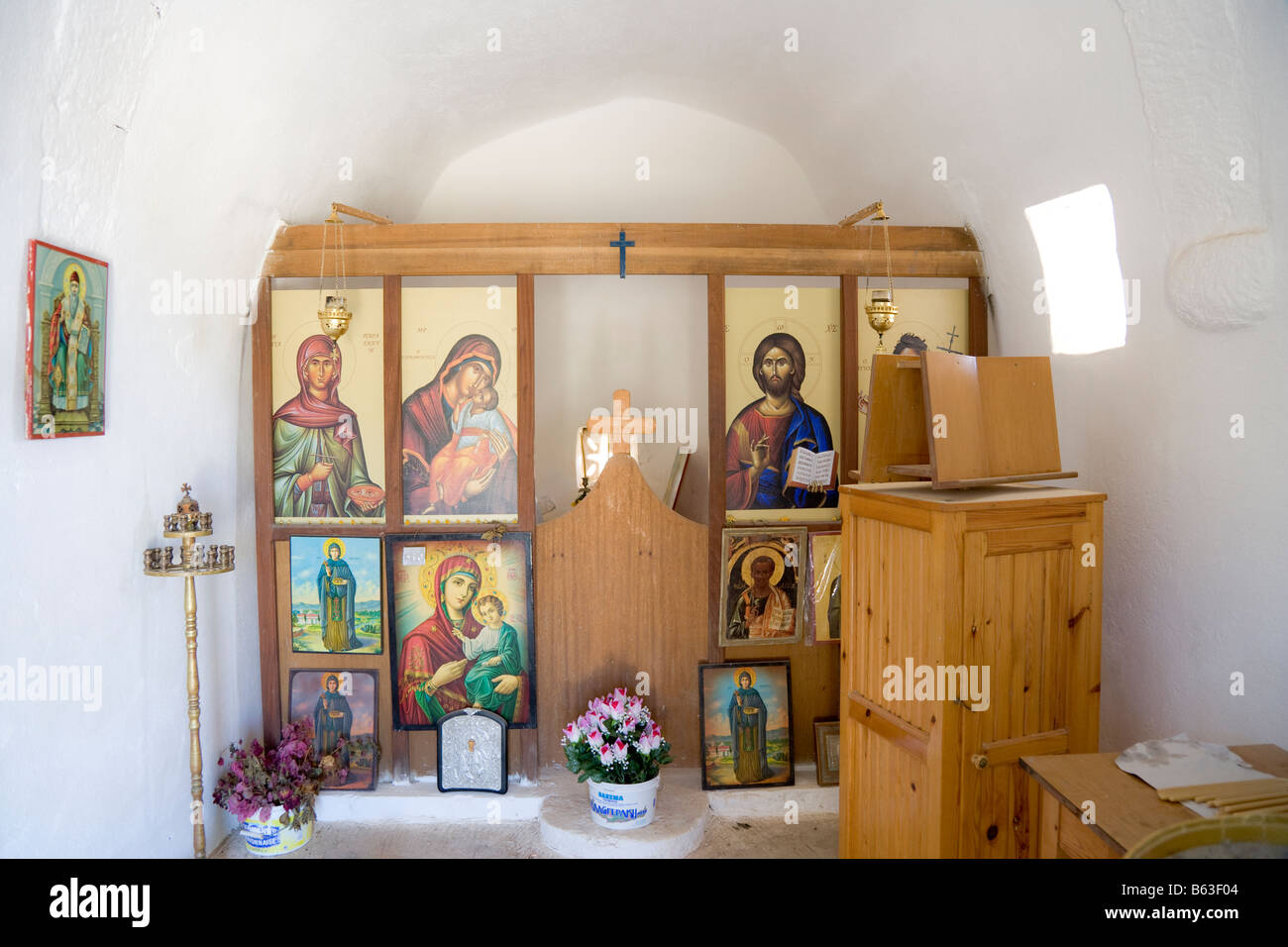 Greek orthodox icons hi-res stock photography and images - Alamy