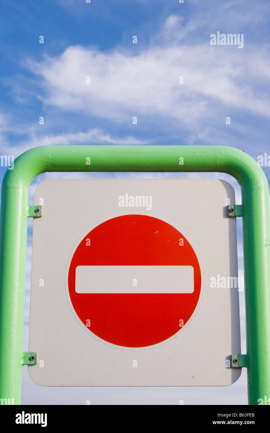 No entry for traffic sign hi-res stock photography and images - Alamy