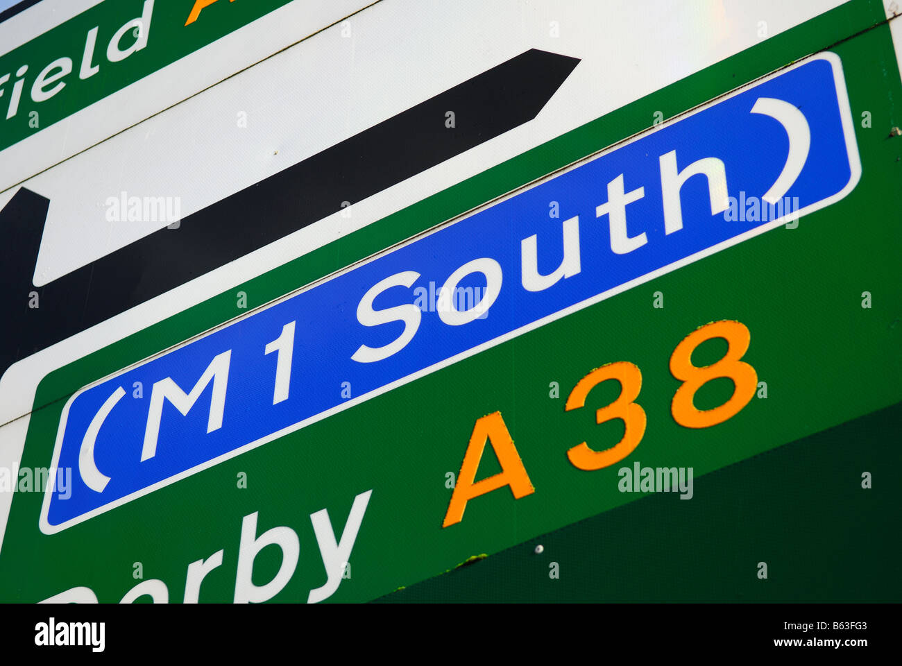 A38 sign hi-res stock photography and images - Alamy