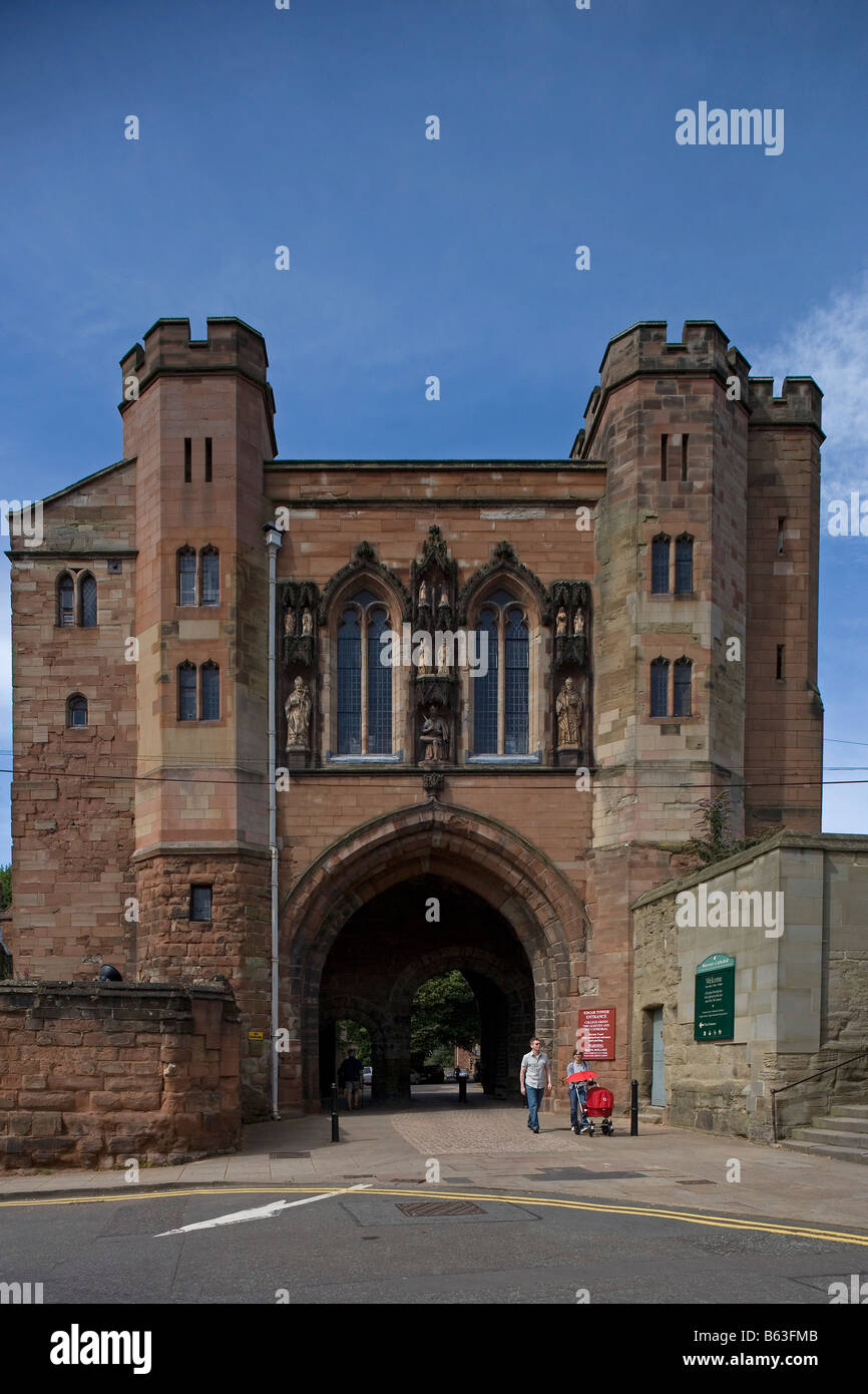 Worcester Edgar Tower fortified monastery Gate Severn Street ...