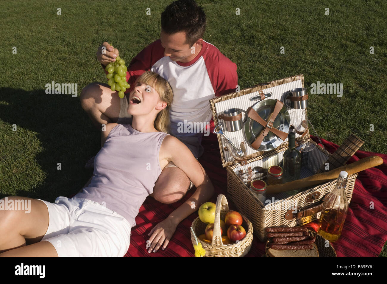 Picknickkorb hi-res stock photography and images - Alamy