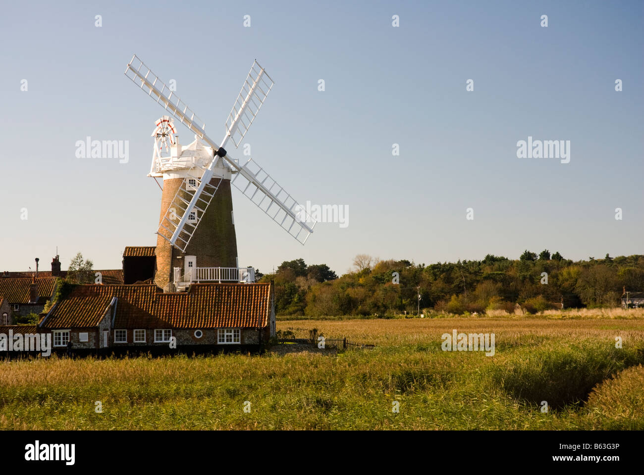 Cley Windmill, Norfolk, England Stock Photo - Alamy