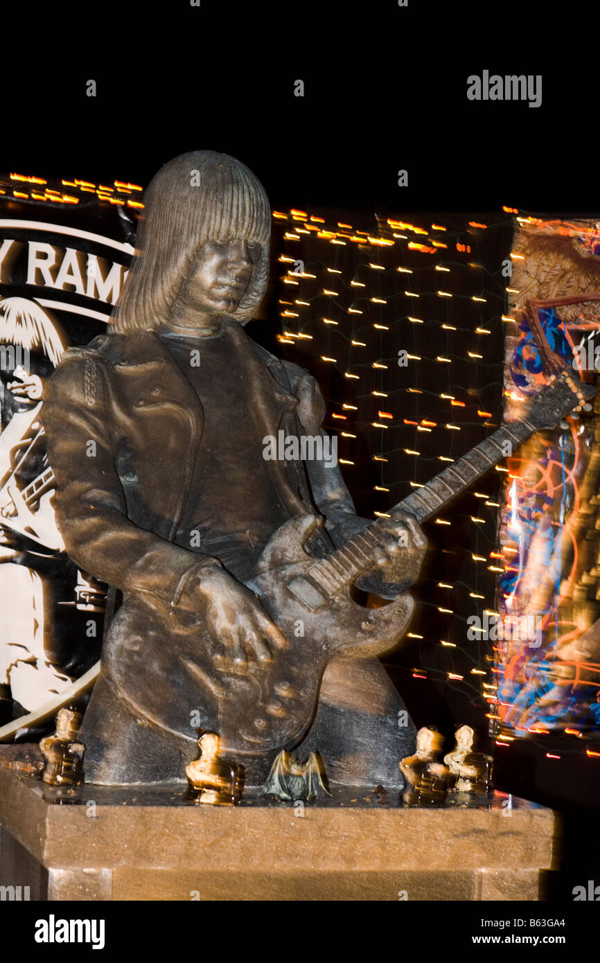 Johnny Ramone memorial Day of the Dead Festival Hollywood Forever ...