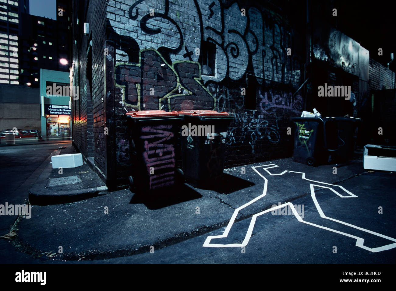 City Crime Scene Alley