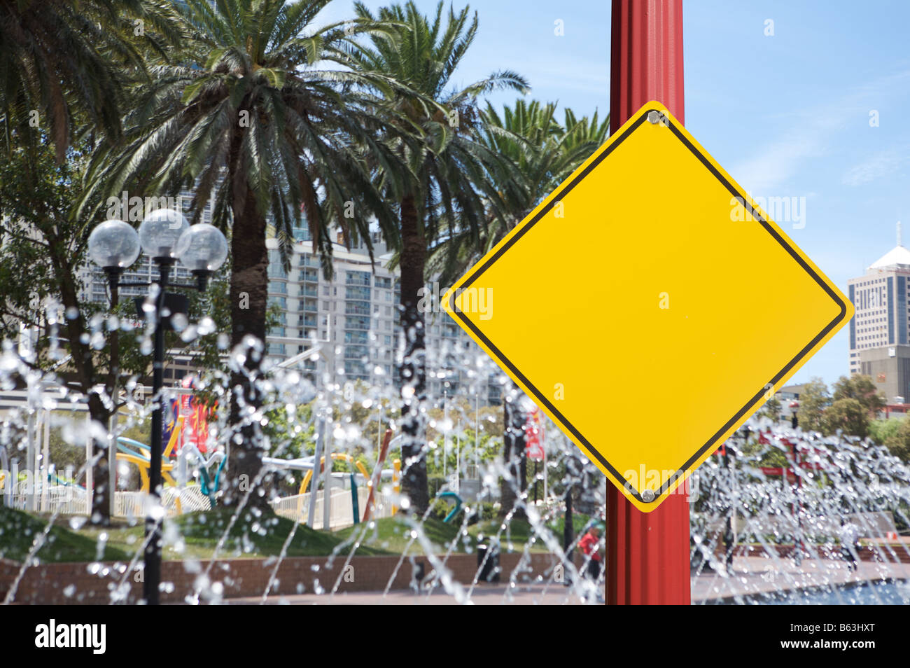 warning traffic sign Stock Photo - Alamy