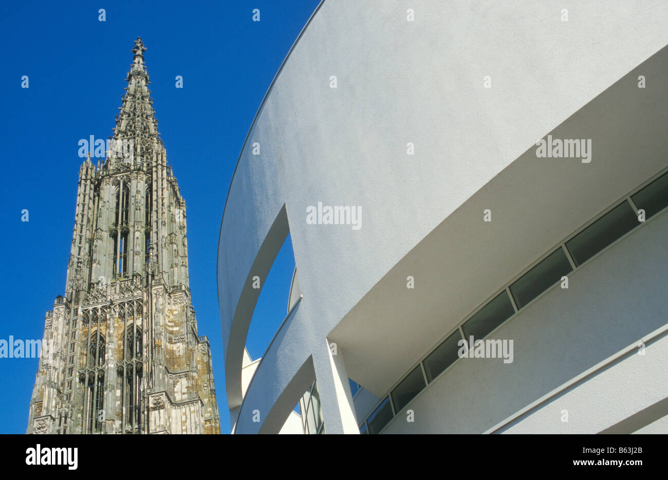 Stadthaus and ulm cathedral hi-res stock photography and images - Alamy