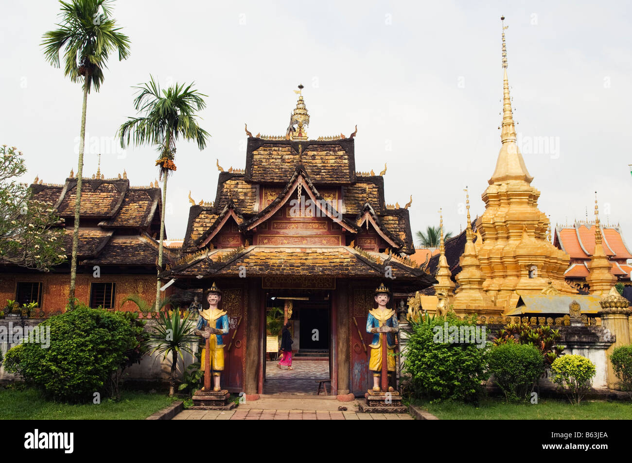 China Yunnan province Xishuangbanna temple Stock Photo - Alamy