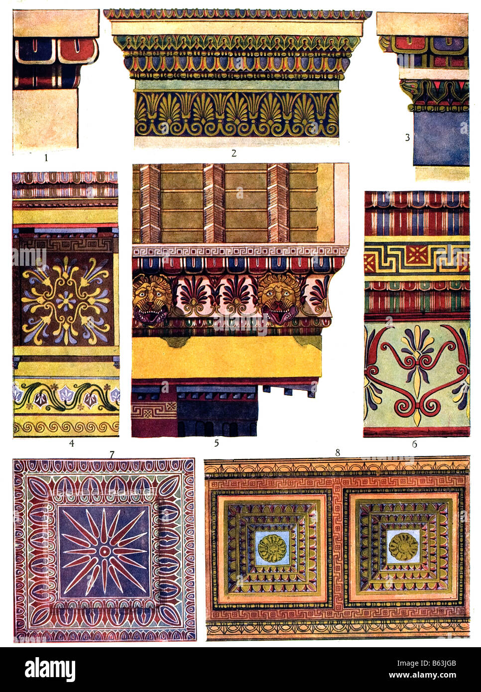 Polychromatic ornament hi-res stock photography and images - Alamy