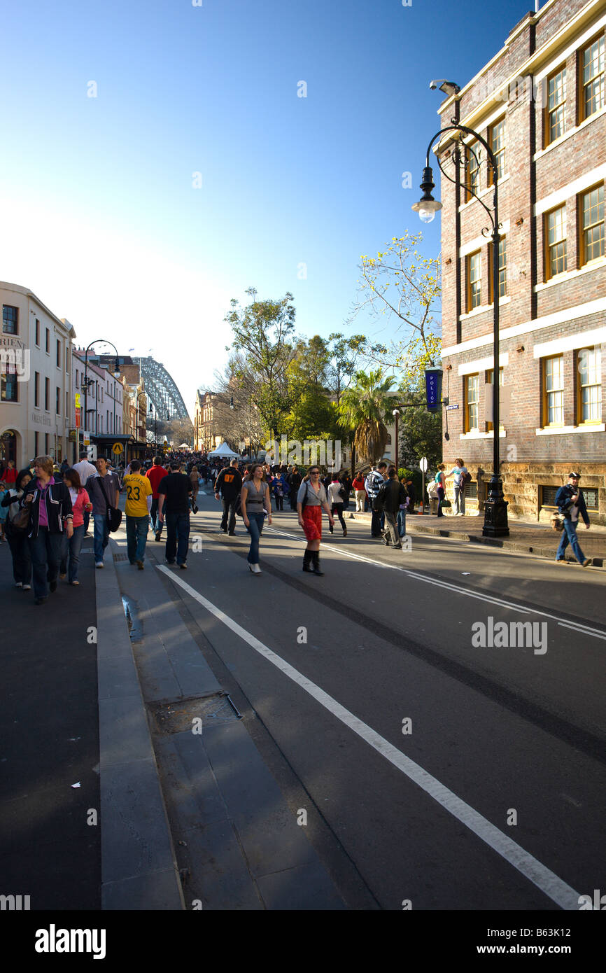 The Rocks Sydney walk Stock Photo - Alamy