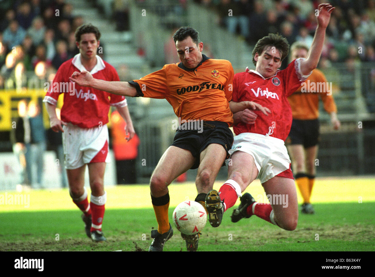 Wolverhampton Wanderers footballer Guy Whittingham playing against ...