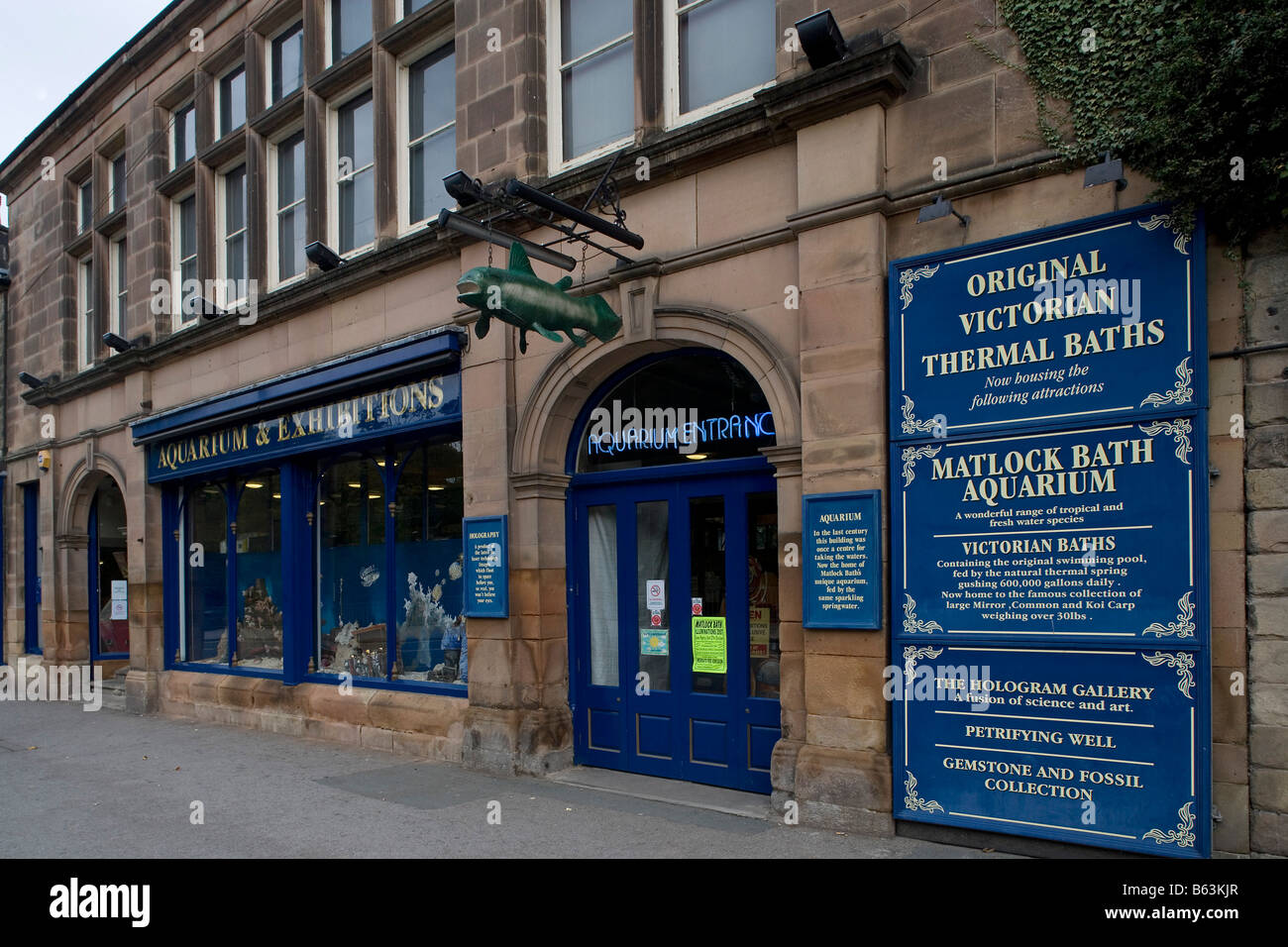 Matlock Bath ancient Matlock Bath Hydro Victorian style aquarium ...