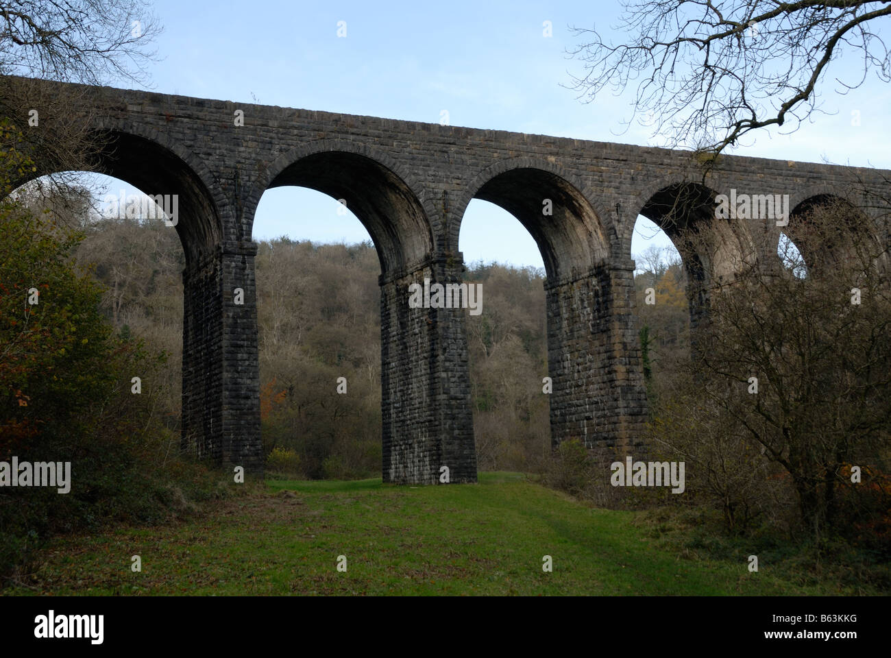 Pontsarn viaduct tydfil south wales hi-res stock photography and images ...