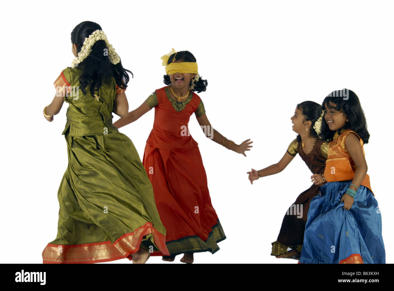 CHILD MODELS FROM KERALA IN TRADITIONAL ATTIRE DURING ONAM Stock Photo ...