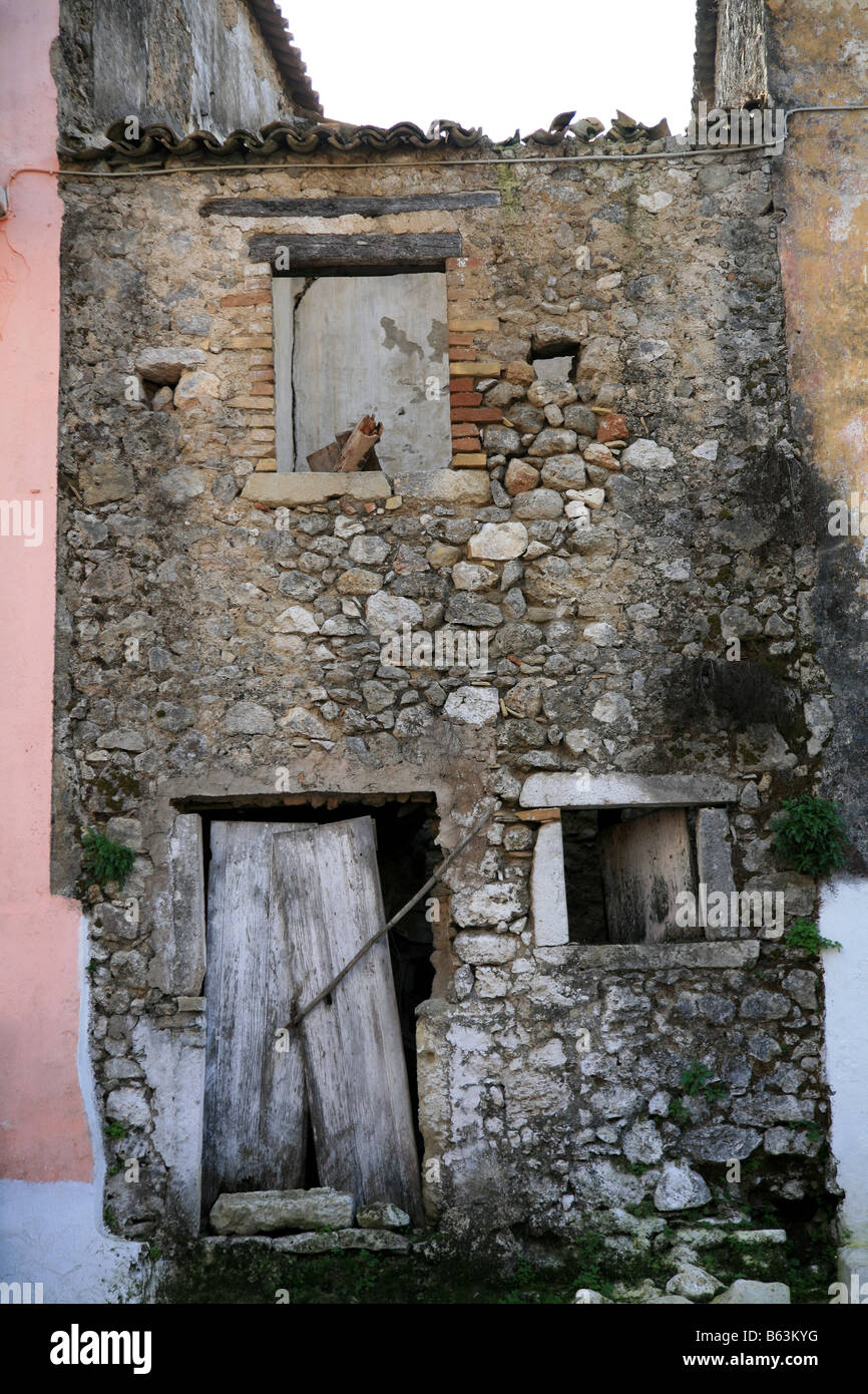Old Greek House Stock Photo - Alamy