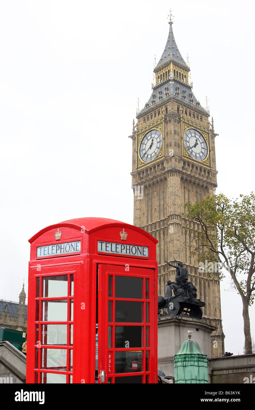 Big ben phone booth london hi-res stock photography and images - Alamy
