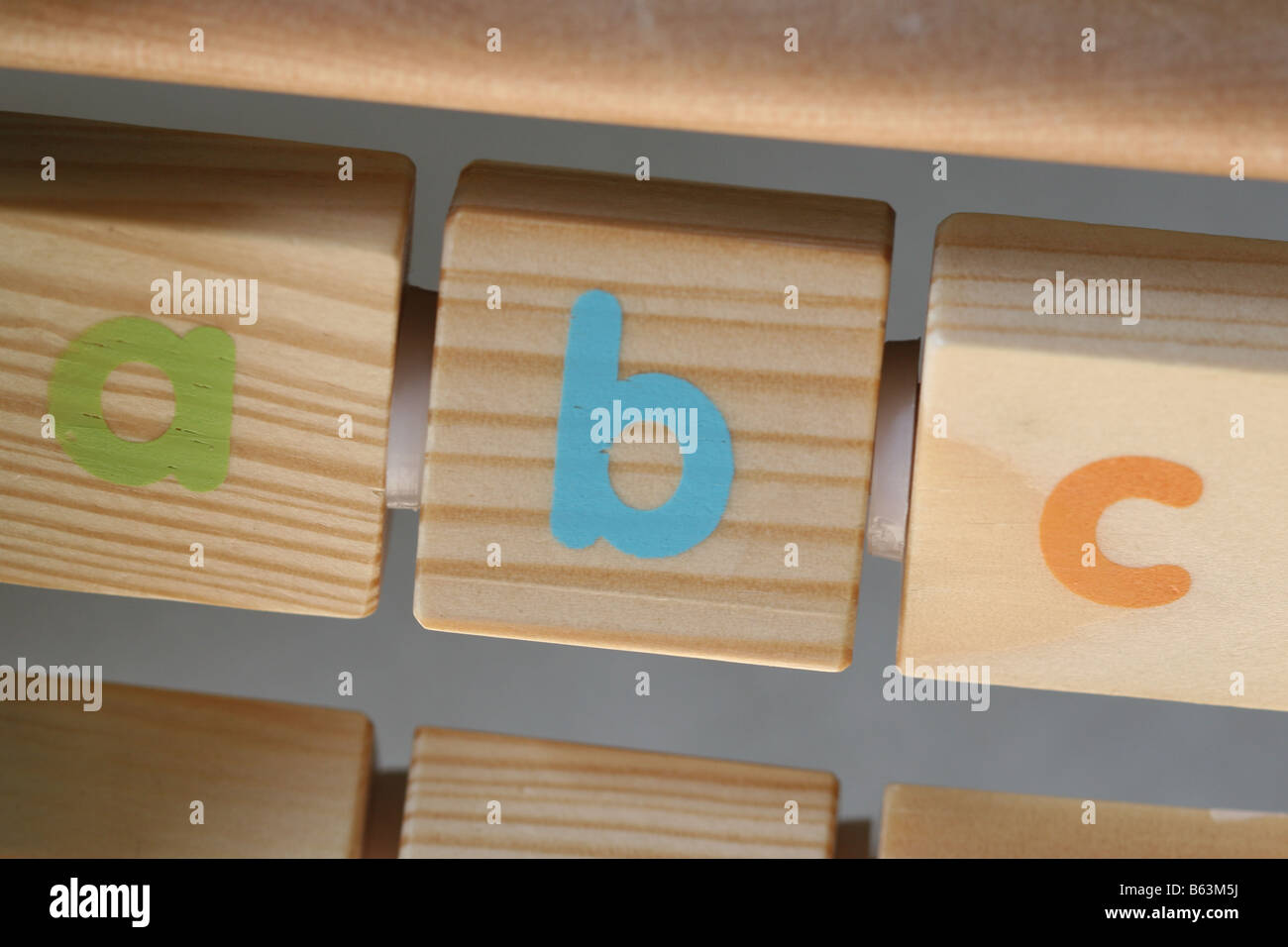 Painted alphabet letters hi-res stock photography and images - Alamy
