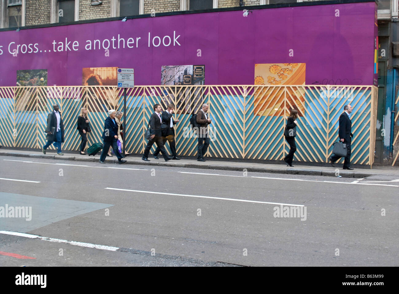 London king's cross poster hi-res stock photography and images - Alamy