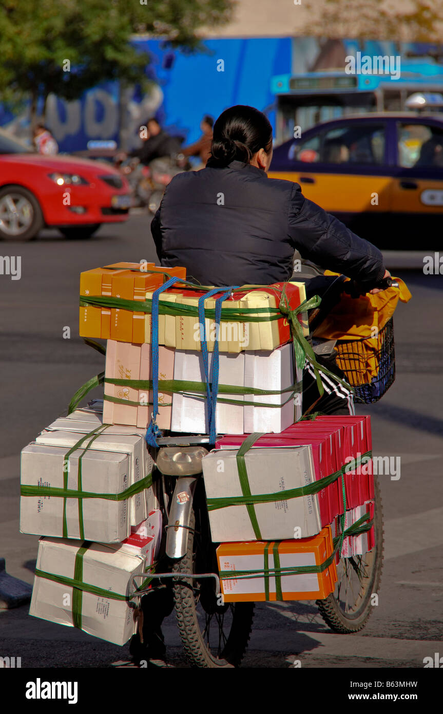 Overloaded motorcycle asia hi-res stock photography and images - Alamy