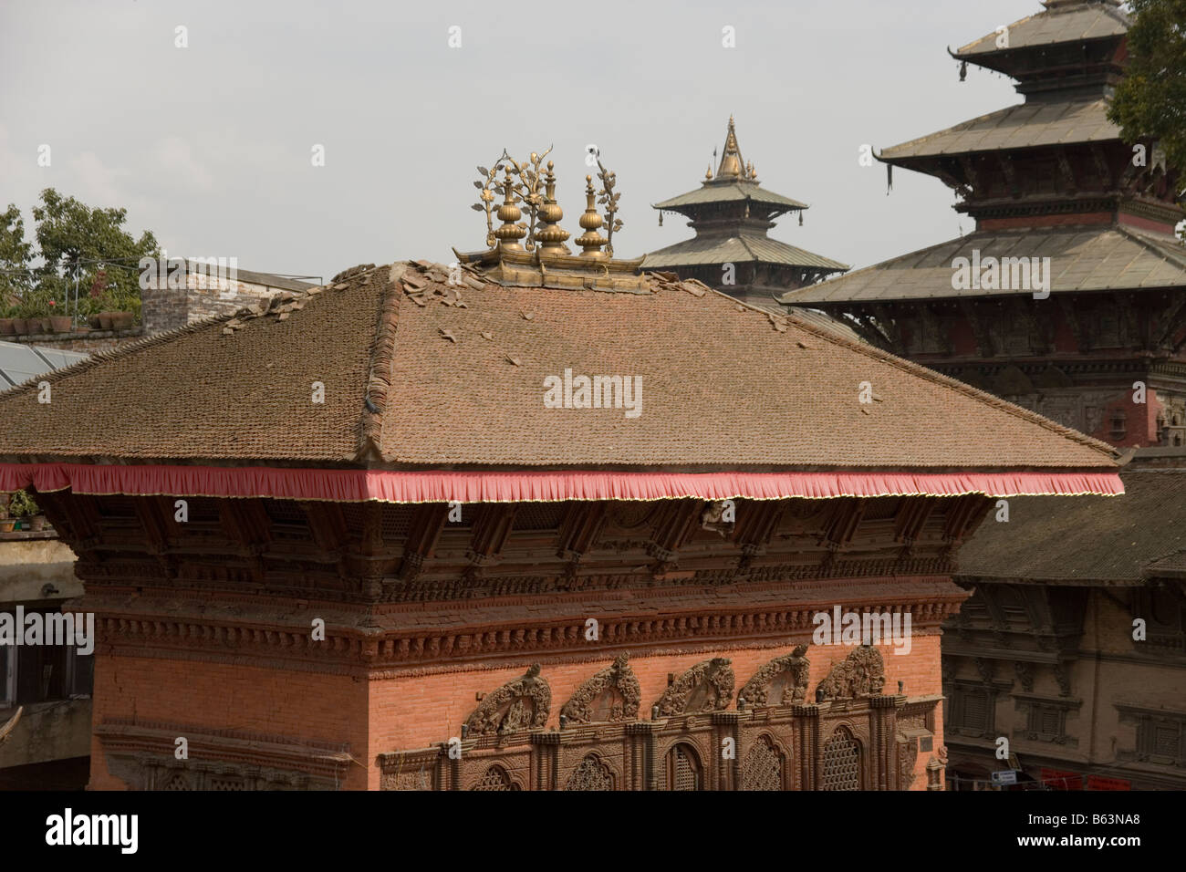 The Shiva Parbati Temple in Durbar Square,Kathmandu,Nepal Stock Photo ...
