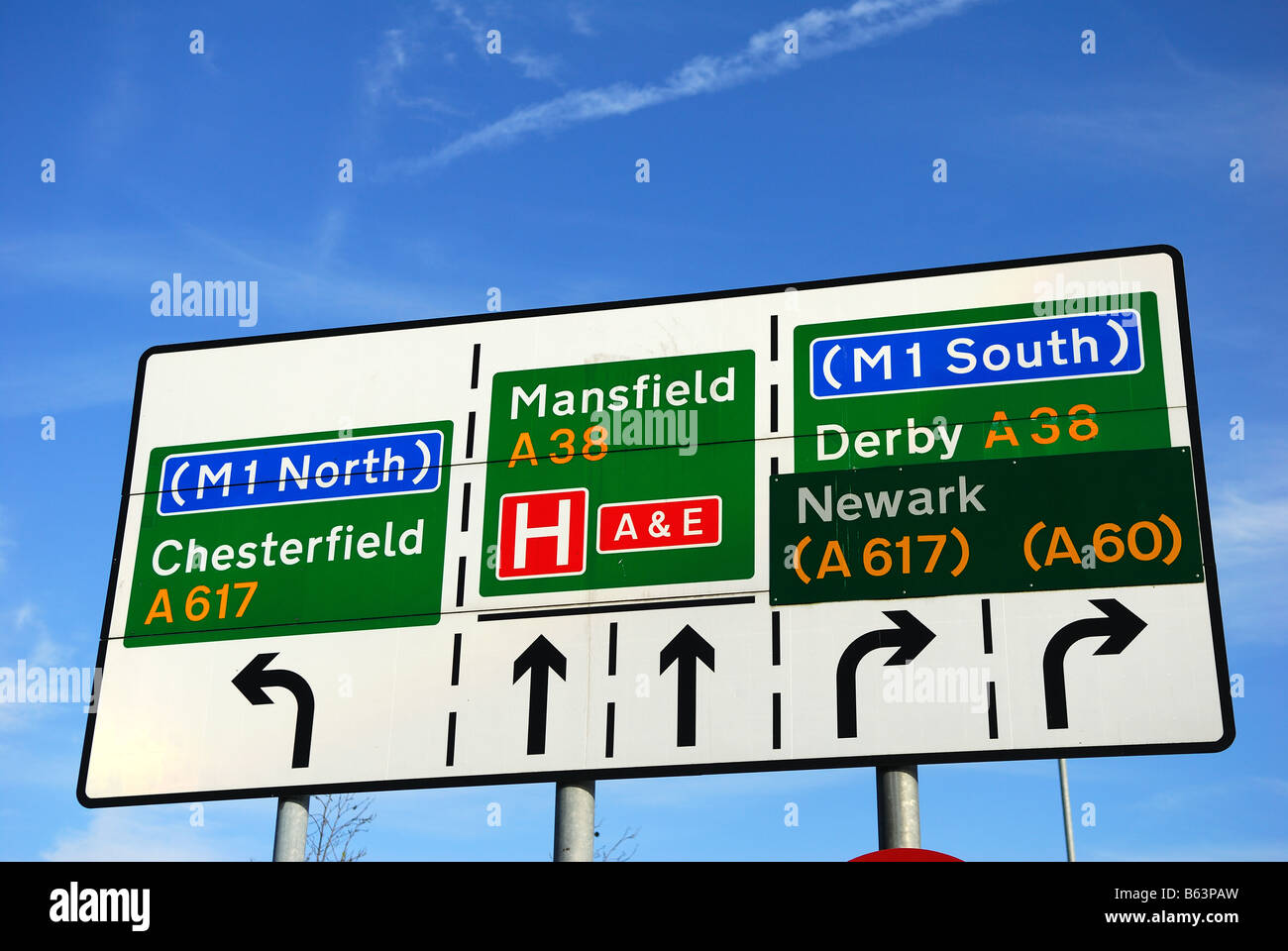 Road sign information Stock Photo - Alamy