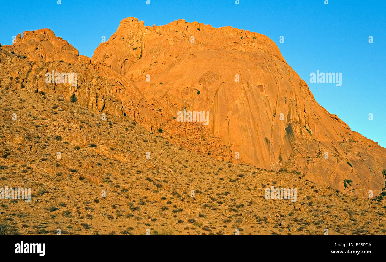 Scenic of granite Inselbergs at Spitzkoppe Damaraland Namibia Stock ...