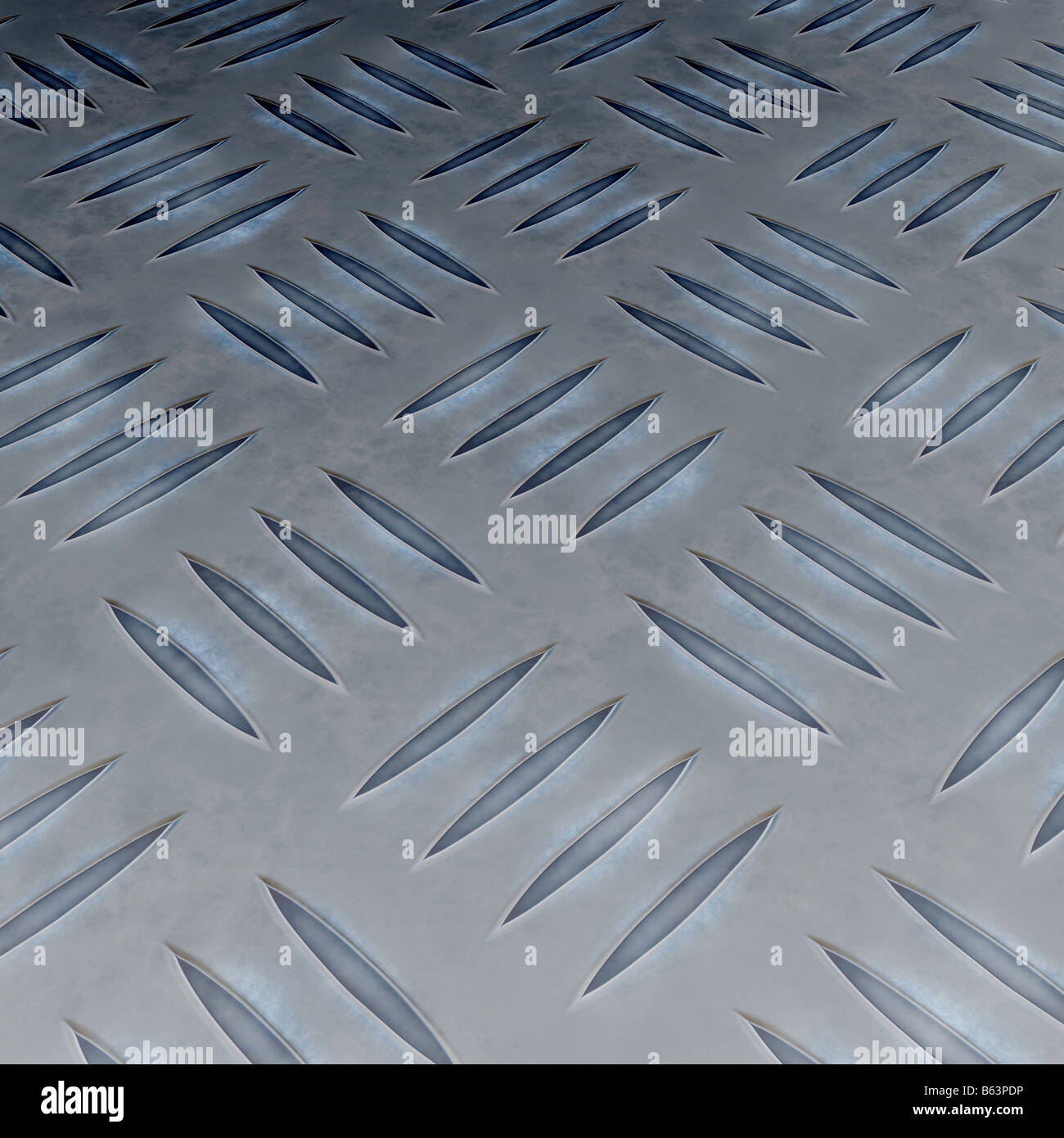 A diamond plate illustration that is ultra realistic Stock Photo - Alamy