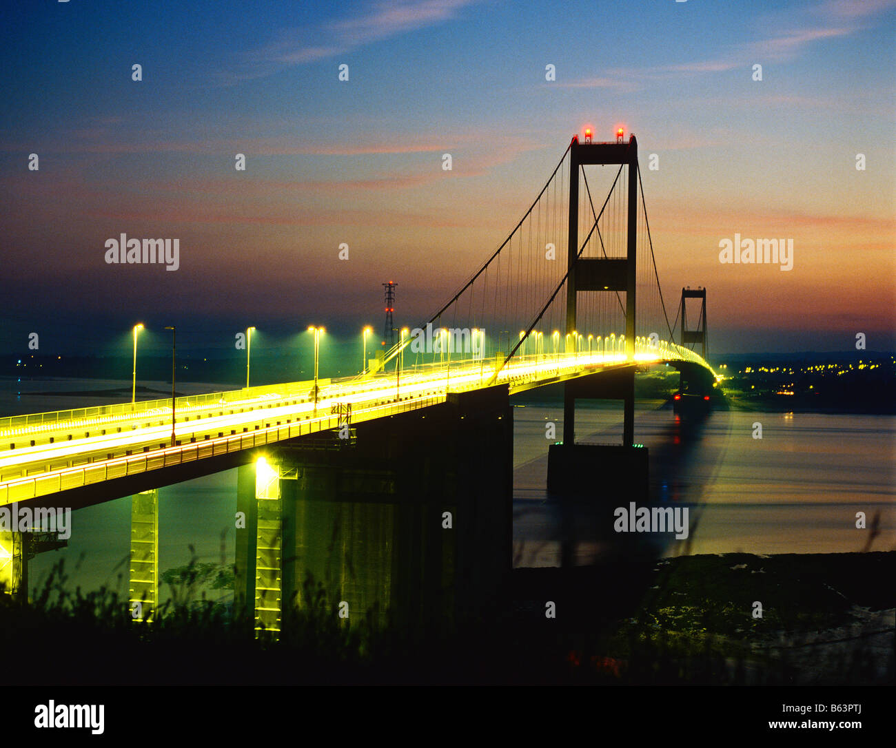 The Severn Road bridge Wales UK Europe Stock Photo - Alamy